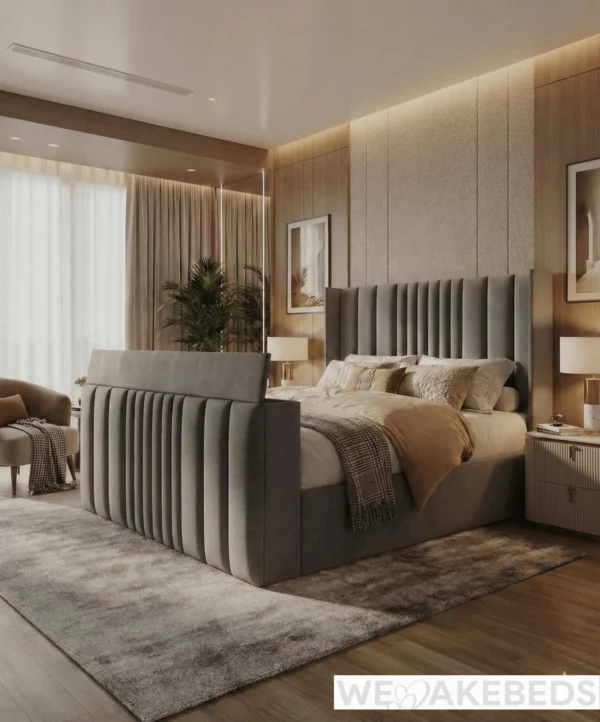 The Pillar TV Bed - WeMakeBeds